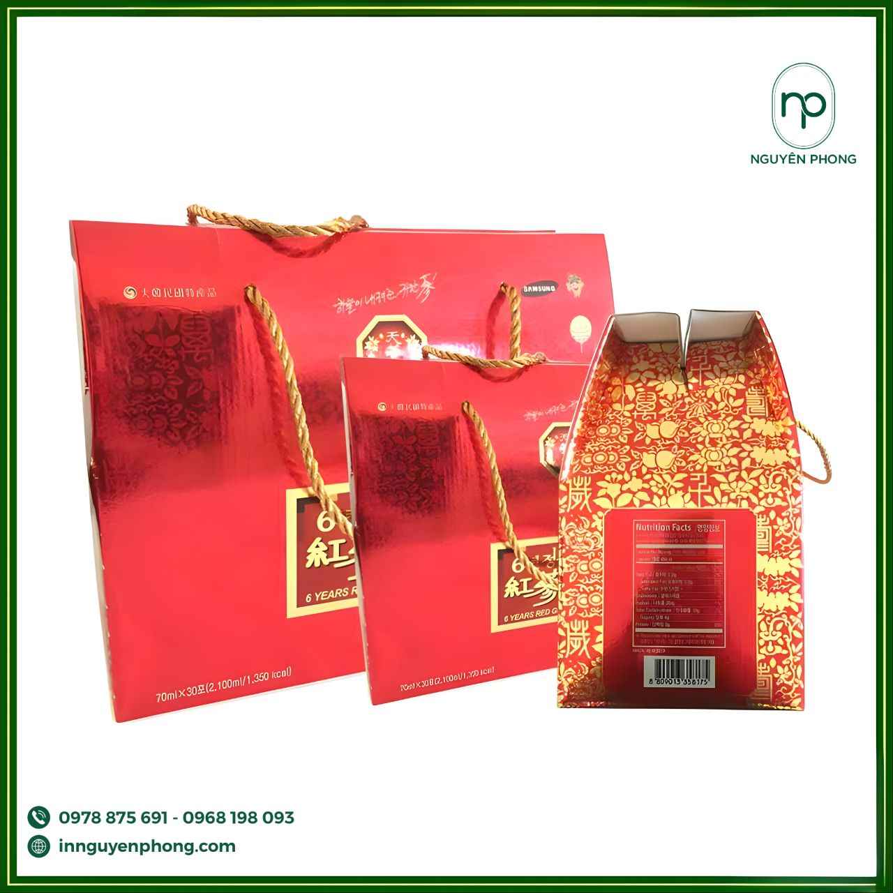 In túi giấy đựng nấm linh chi chuyên nghiệp, nâng tầm giá trị sản phẩm